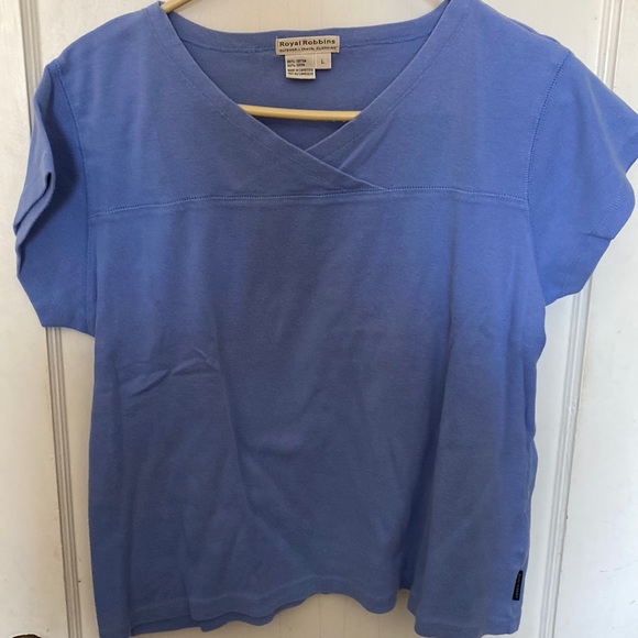Tops | Vintage Royal Robbins Short Sleeve Periwinkle Shirt | Poshmark